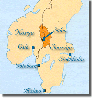 Var ligger stugorna